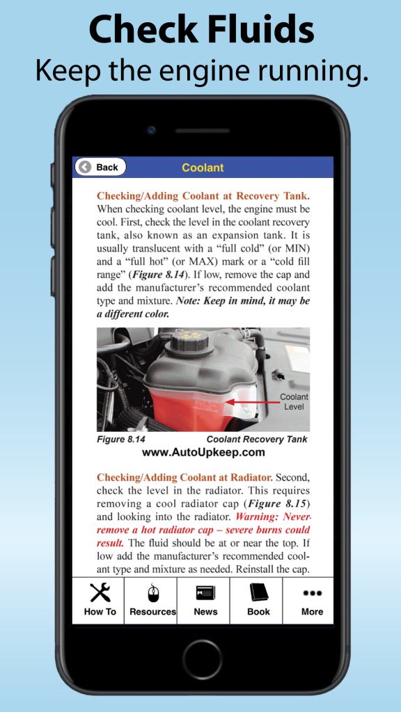 Apple and Android App | Auto Upkeep